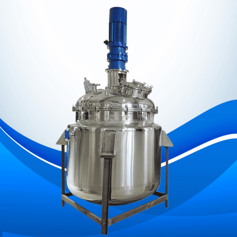 Stainless steel mixing tanks and reactors