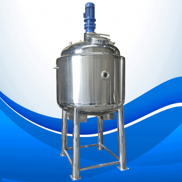 Stainless steel mixing tanks and reactors
