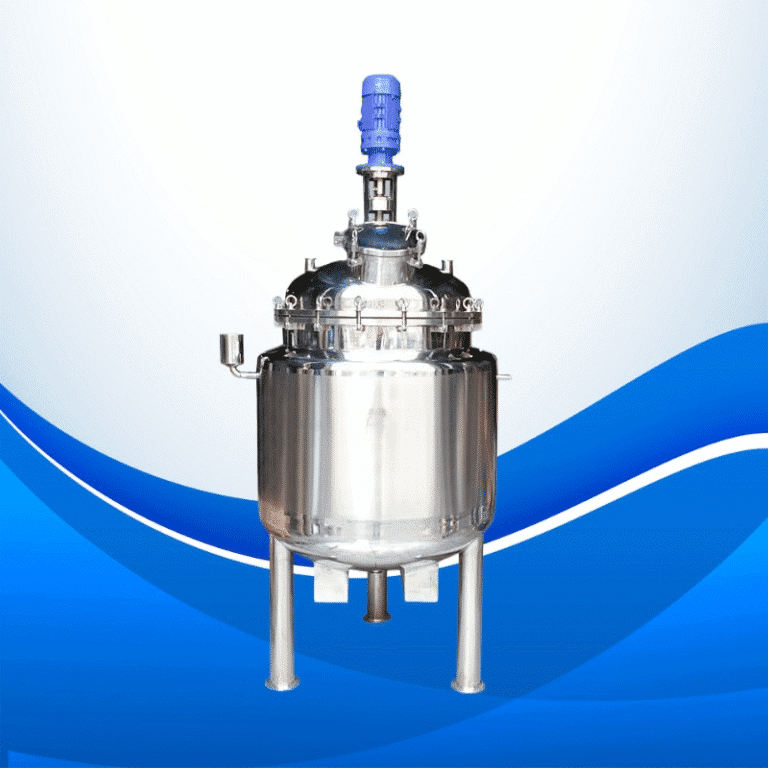 Stainless steel mixing tanks and reactors
