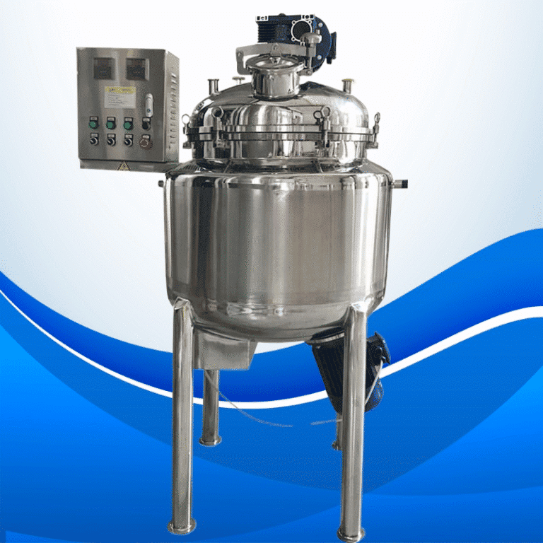 Stainless steel mixing tanks and reactors