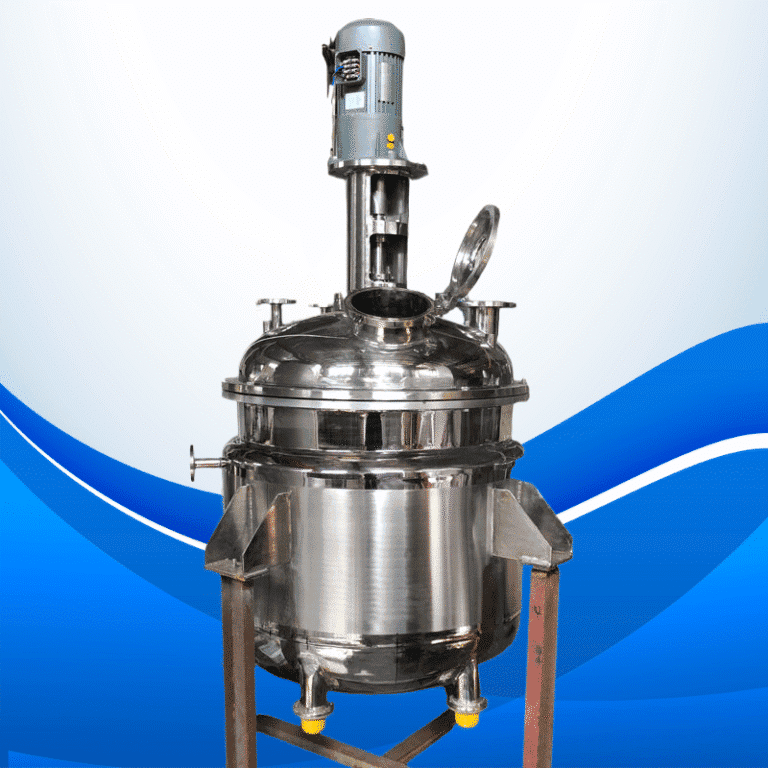 Stainless steel mixing tanks and reactors